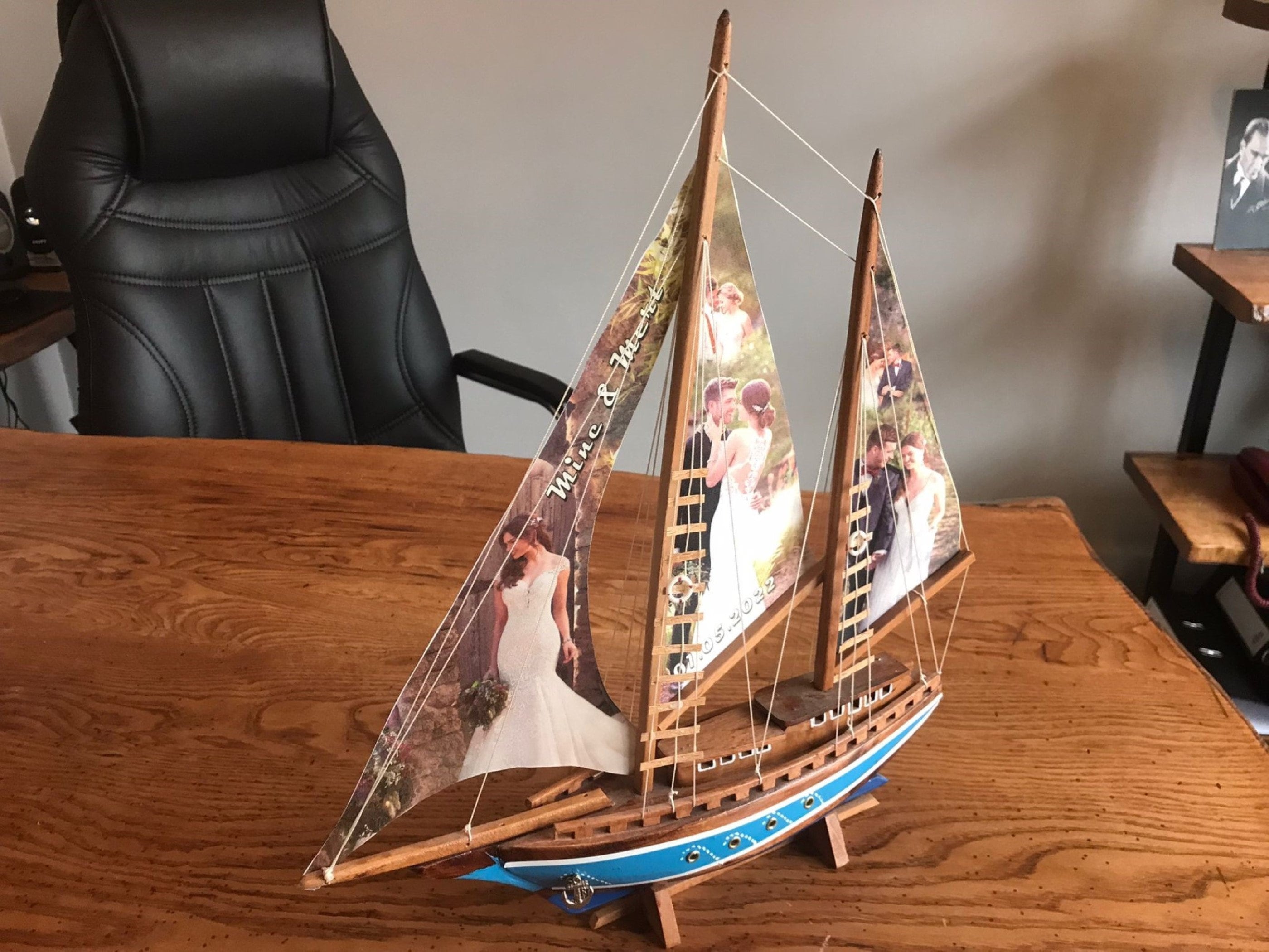 Valentines Day Wood Boat Reasons Why I Love You Personalized ...