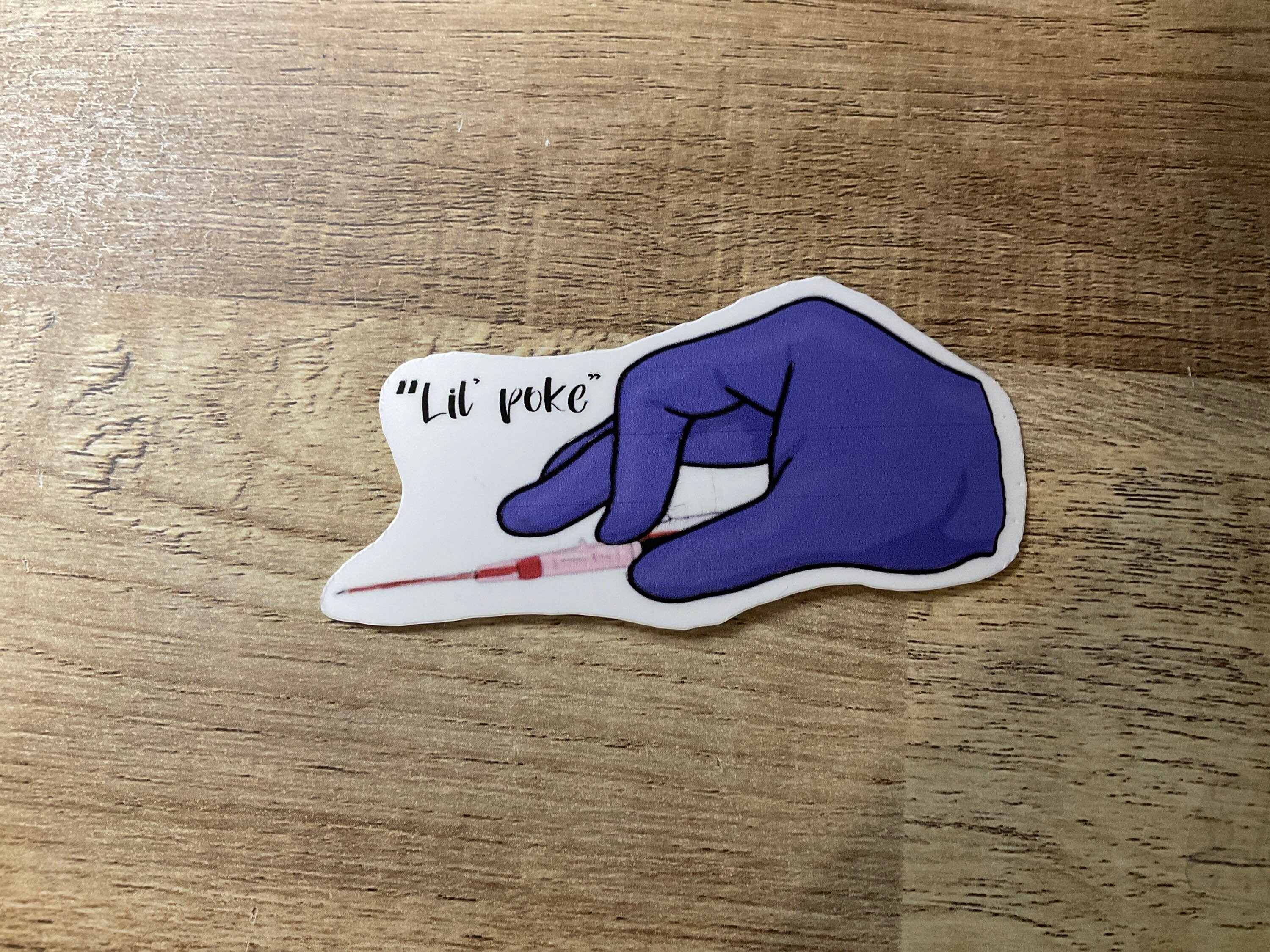 Lil Poke Nursing or Paramedic Sticker Funny Healthcare - Etsy
