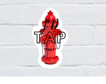 Firefighter Id Tap That Sticker - Etsy
