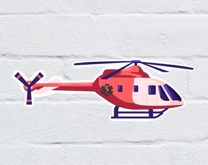 Flight Nurse, Flight Paramedic -laminate Sticker, Water Bottle Flight ...