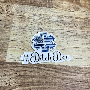 Ditch Doc Sticker Ems Sticker - Etsy