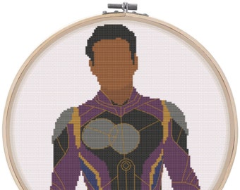 Gilgamesh Eternals Counted Cross Stitch Pattern PDF Marvel MCU - Etsy