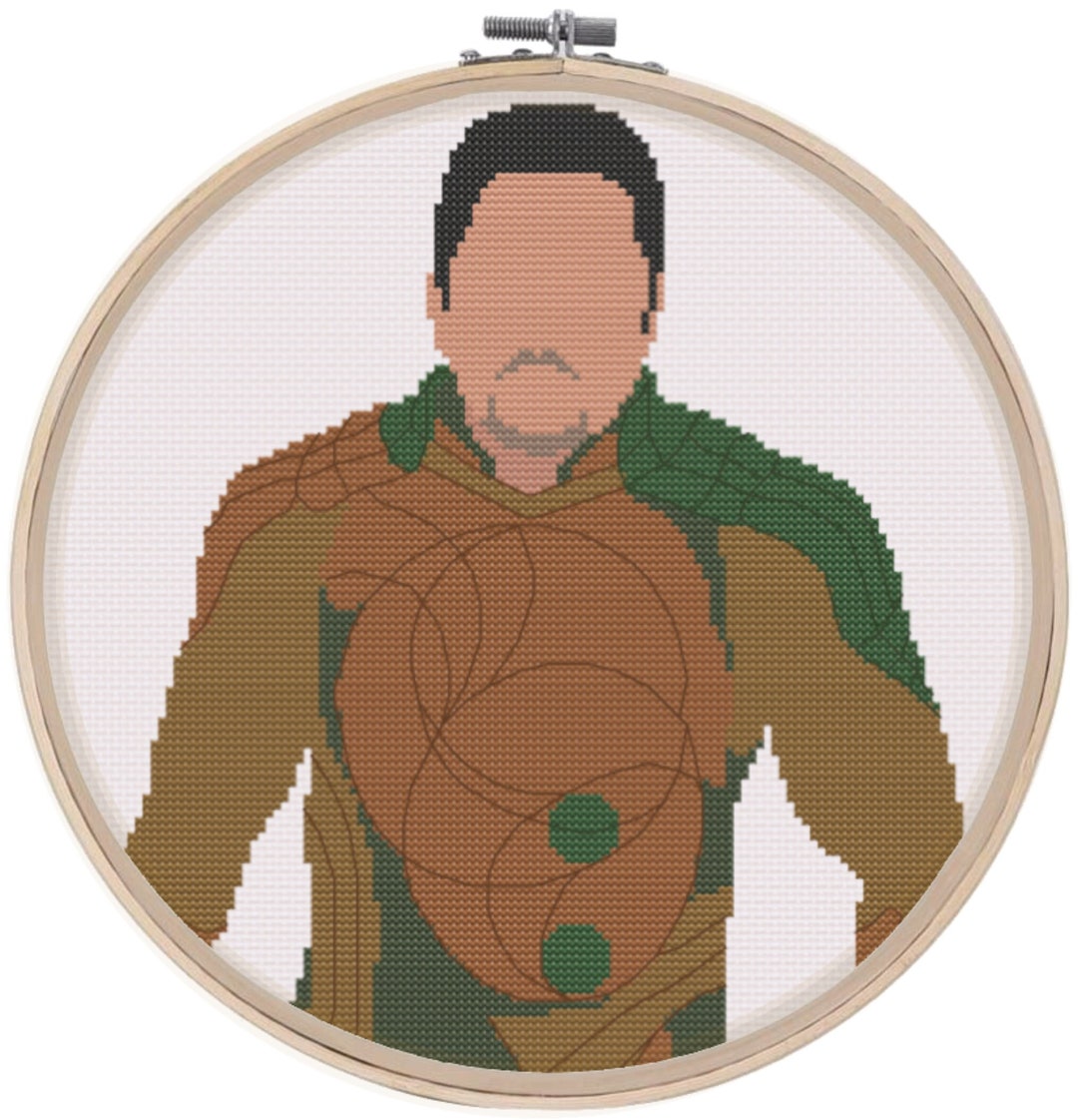 Gilgamesh Eternals Counted Cross Stitch Pattern PDF Marvel MCU - Etsy