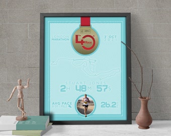 Marathon Frame | Etsy