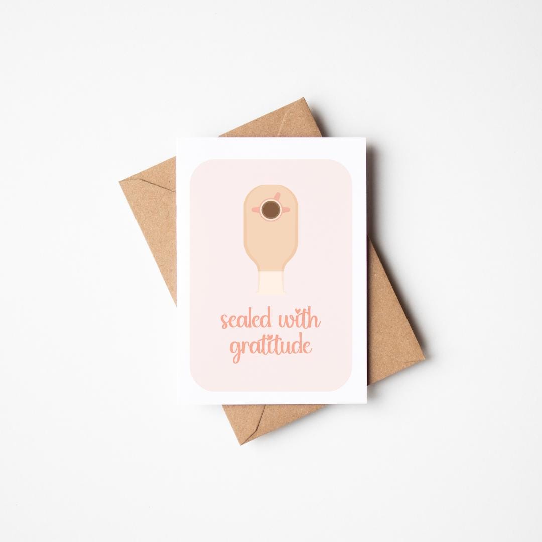 Sealed With Gratitude Stoma Colostomy Bag Ostomy Ileostomy Urostomy ...