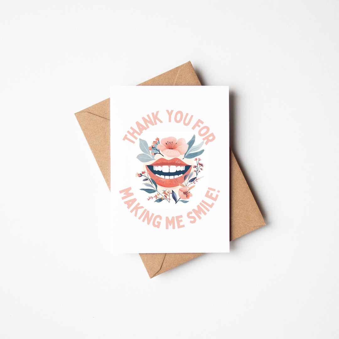Thank You for Making Me Smile Plastic Surgeon Dentist Orthodontist ...