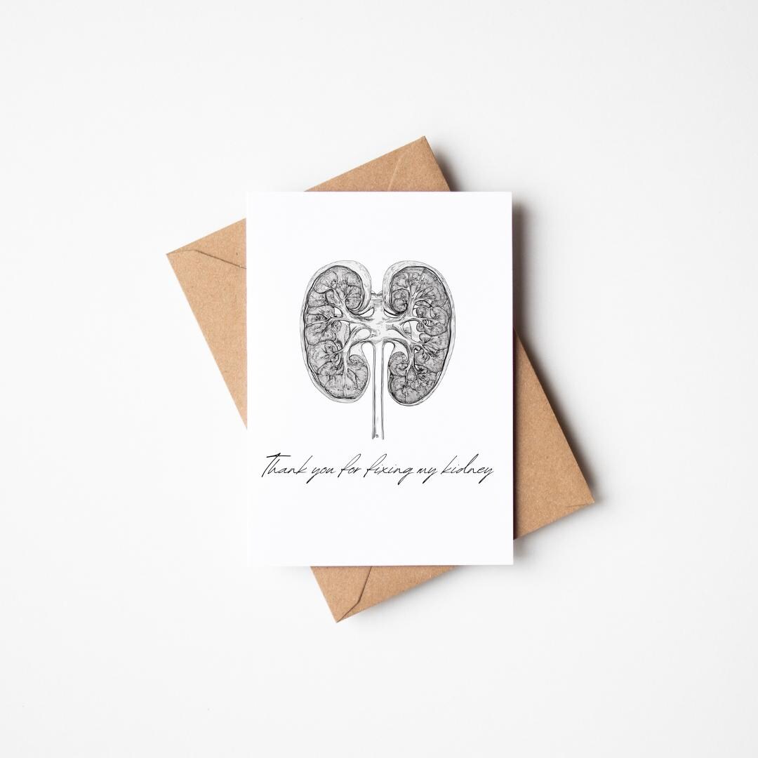 Thank You for Fixing My Kidney Nephrologist Urologist Dialysis Tech ...