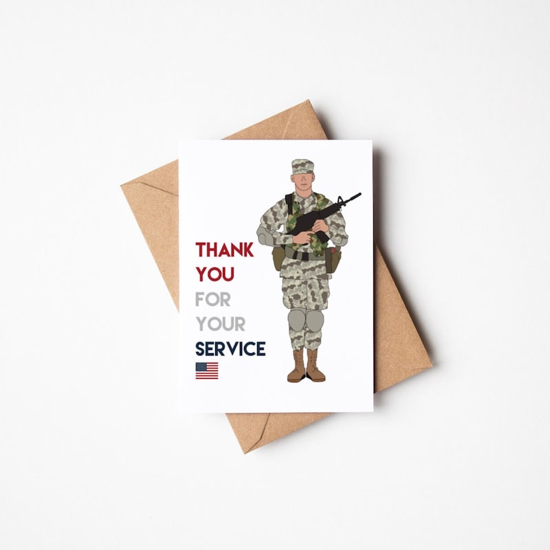 Military Card - Etsy