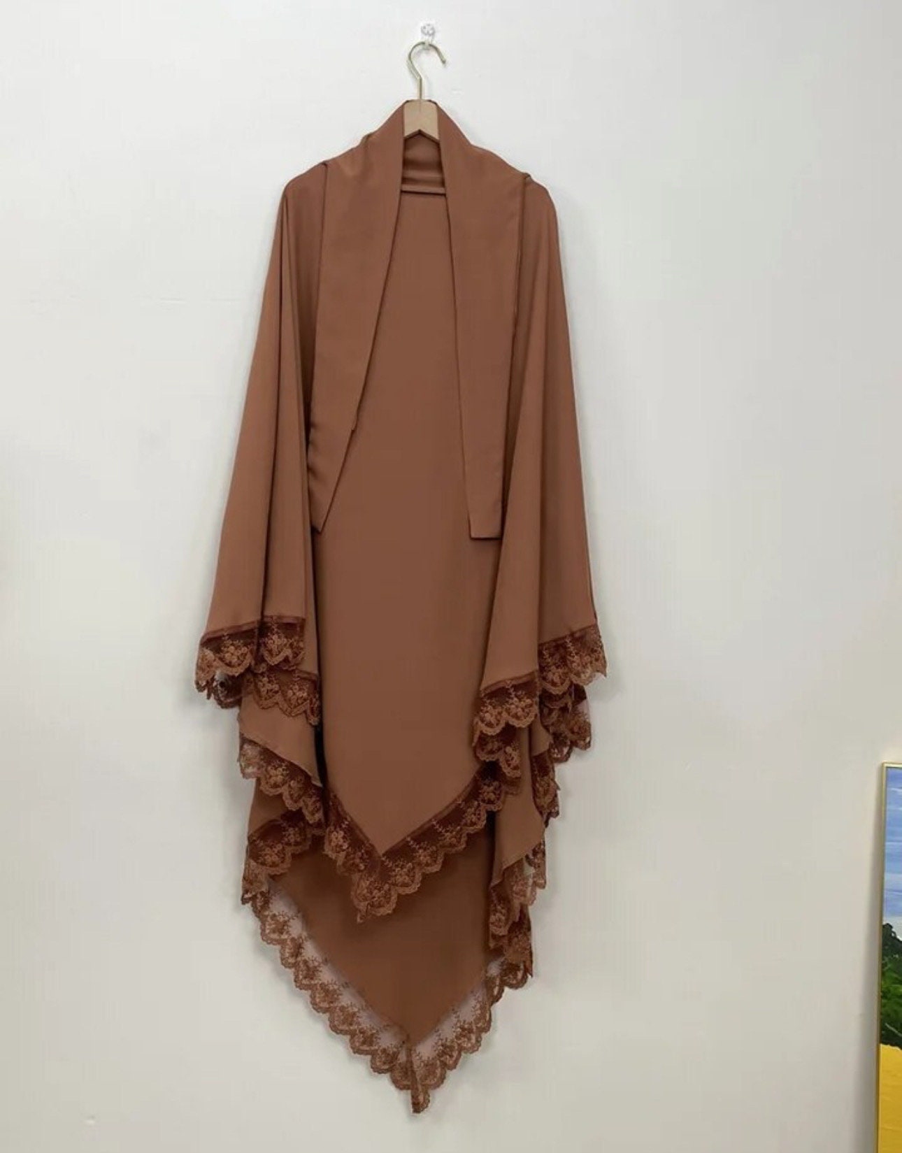 Embroidered Khimar, Modest Head Covering, Hijab for Muslim Women - Etsy