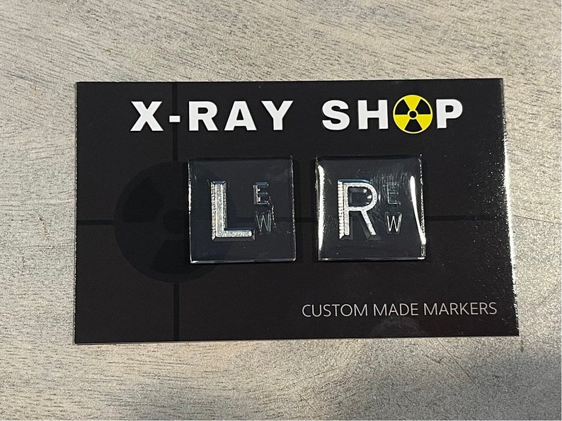 Clear Personalised Square Markers - Etsy