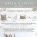 PILLOW COMBO | Five Pillow Combination, Sectional Pillow Combination ...
