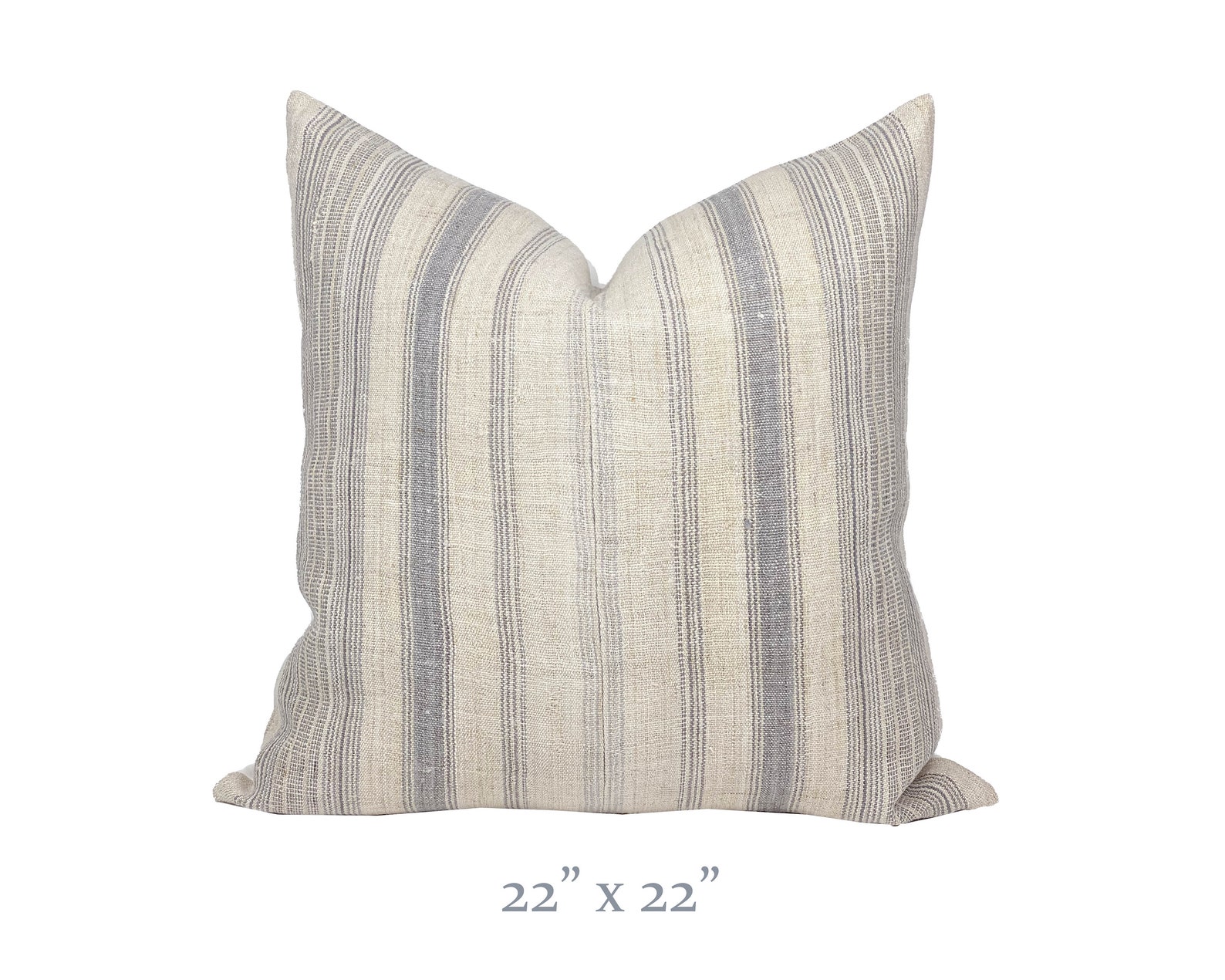 PILLOW COMBO Light Neutrals Grey Stripe Pillow Beige - Etsy