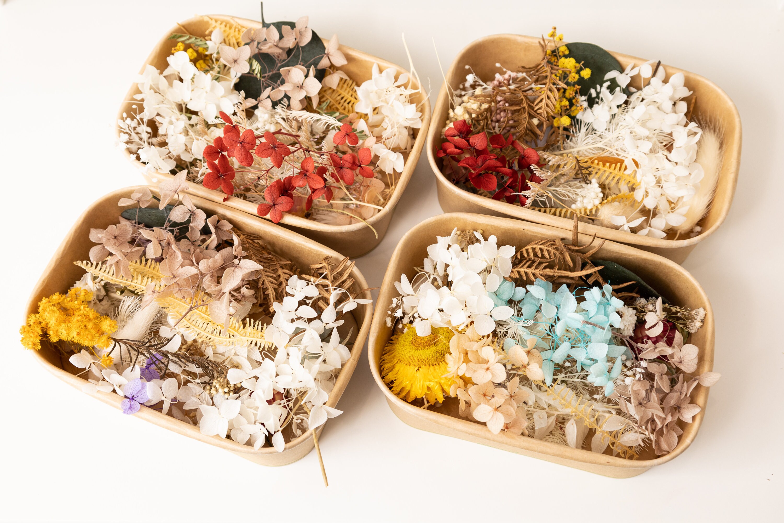 Dried and Preserved Flower Craft Box Dried Flower Confetti - Etsy