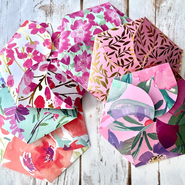 Petal Envelopes - Etsy