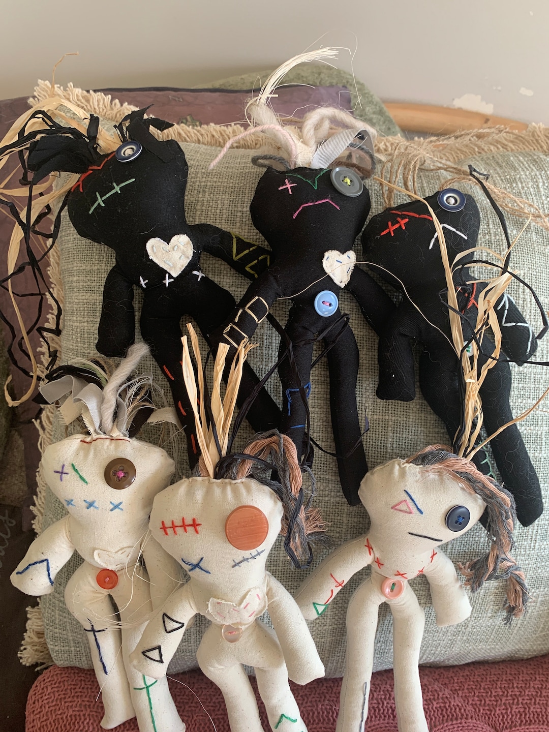 VOODOO DOLLS 22cm Handcrafted Little Folk. Each With Their Own ...
