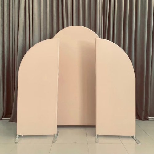 Custom Arched Backdrop Arch Stand Frame Double-sided Fabric - Etsy