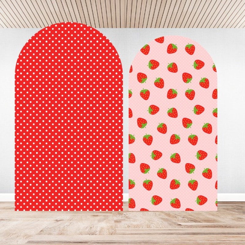 Strawberry Shortcake Backdrop Etsy