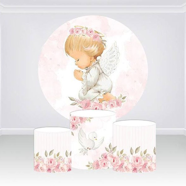 Christening Backdrop - Etsy