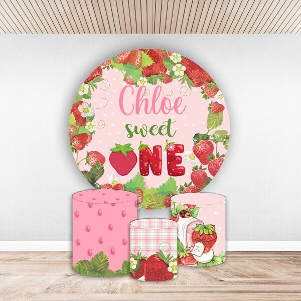 Strawberry Shortcake Backdrop - Etsy