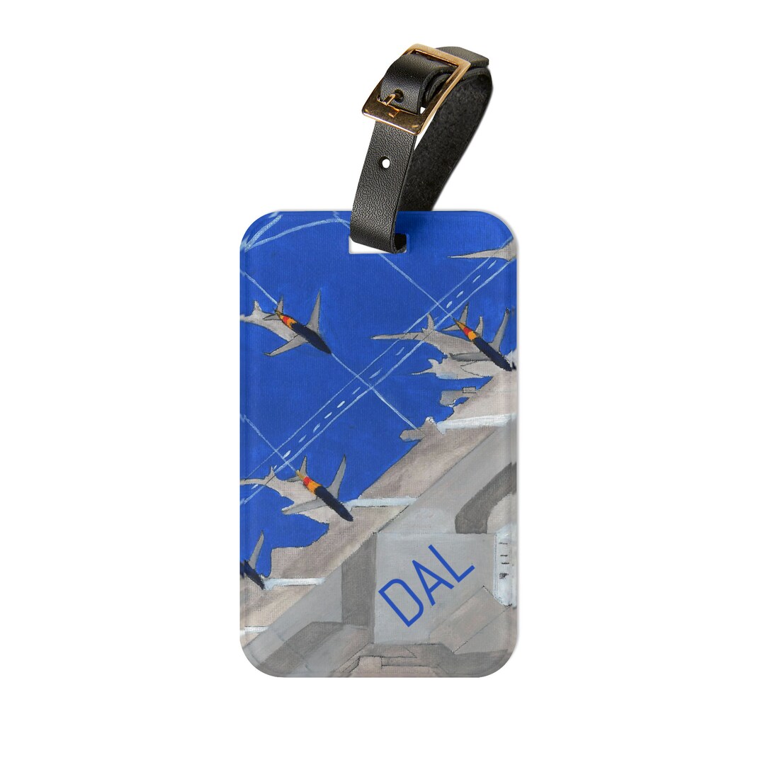 Dallas Premium Luggage Tag | Dallas Love Field Luggage Tag - Etsy