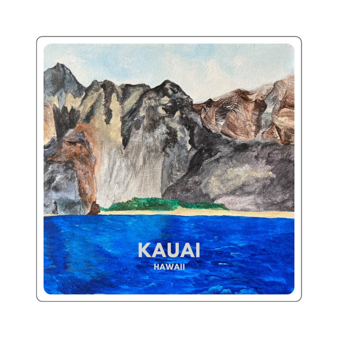 Kauai Sticker | Hawaii Sticker - Etsy
