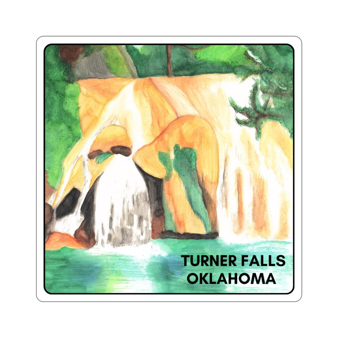 Turner Falls Sticker | Turner Falls Decal - Etsy