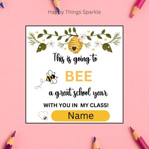 Back to School Treat Tags, This is Going to Be a Great School Year ...