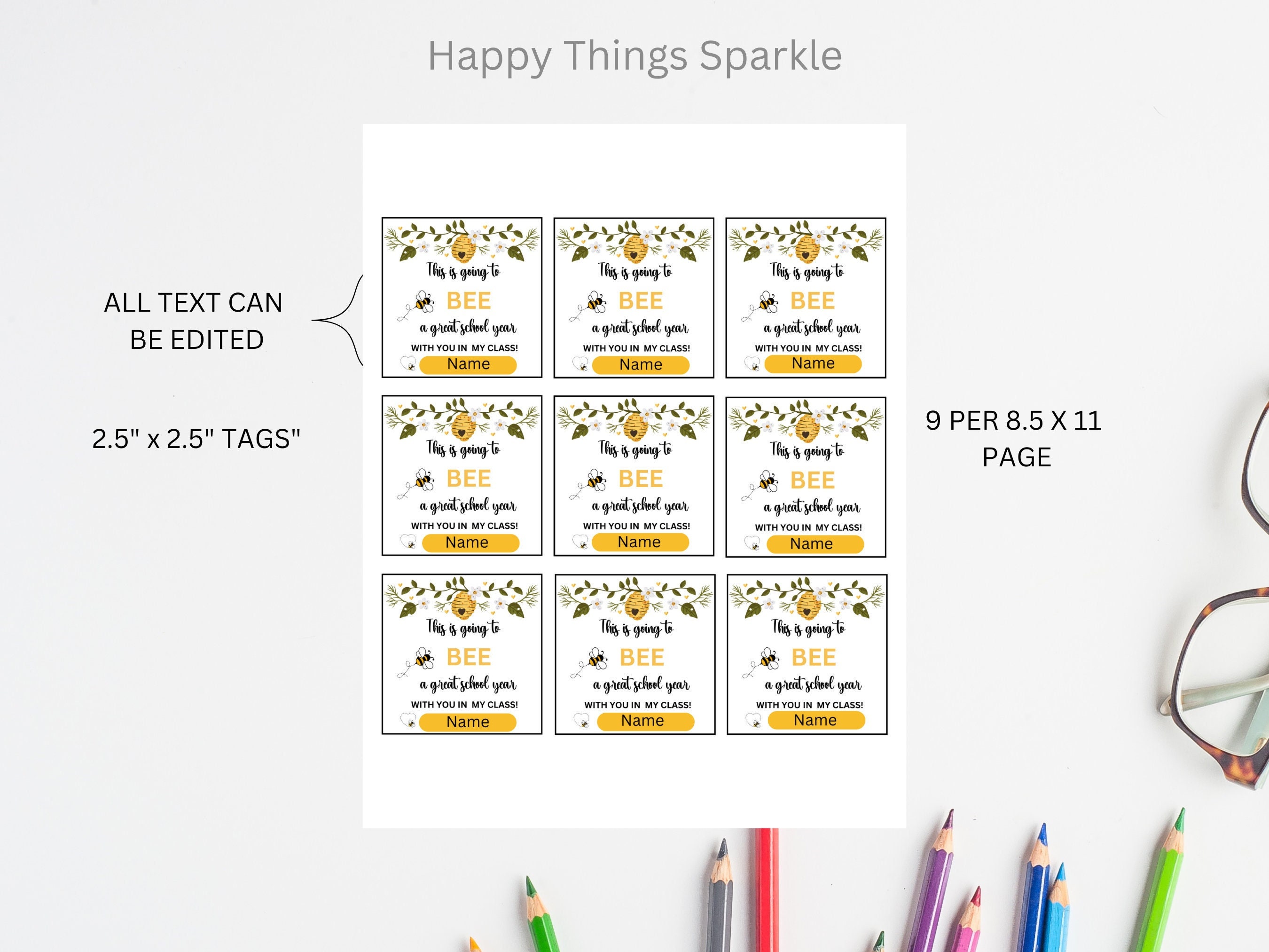 Back to School Treat Tags, This is Going to Be a Great School Year ...