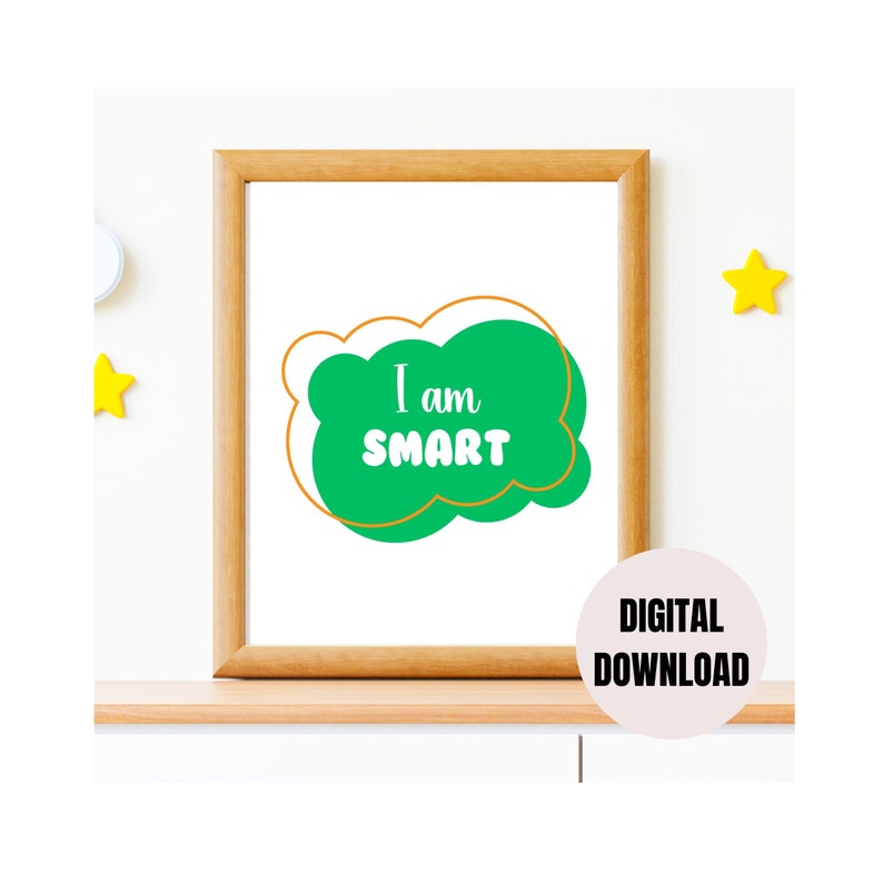 Positive Affirmation Wall Art for Kids Playroom Poster - Etsy Australia