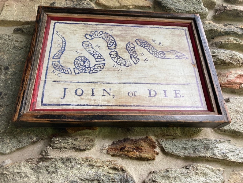 Join or Die Tavern Sign - Etsy
