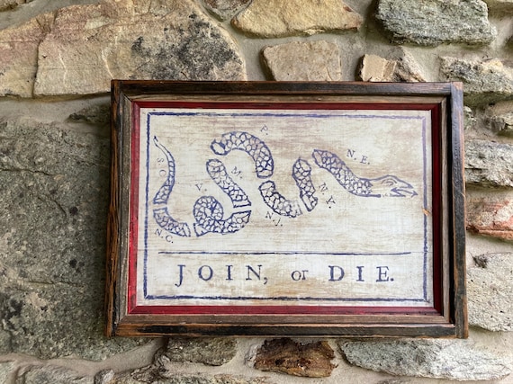 Join or Die Tavern Sign - Etsy
