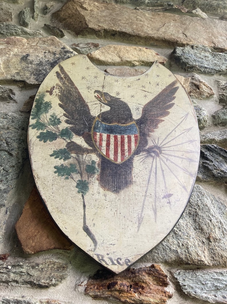 Tarbox Tavern Eagle Shield Sign - Etsy