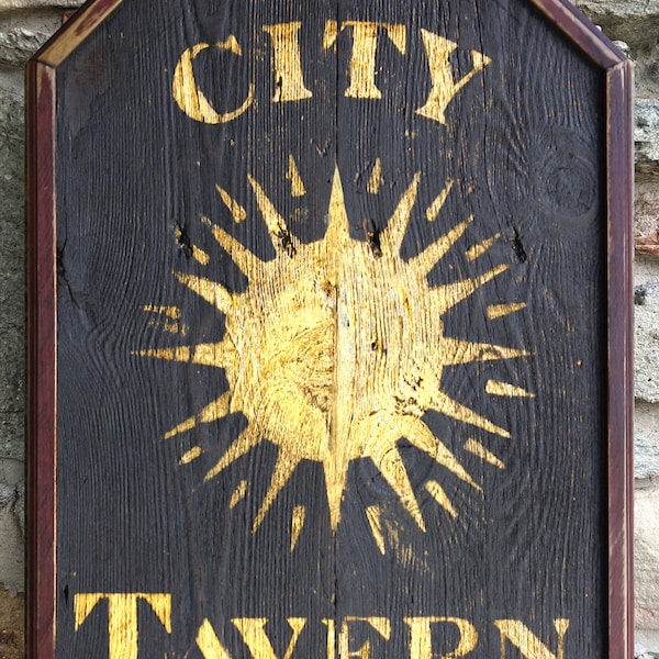Colonial Tavern Sign - Etsy