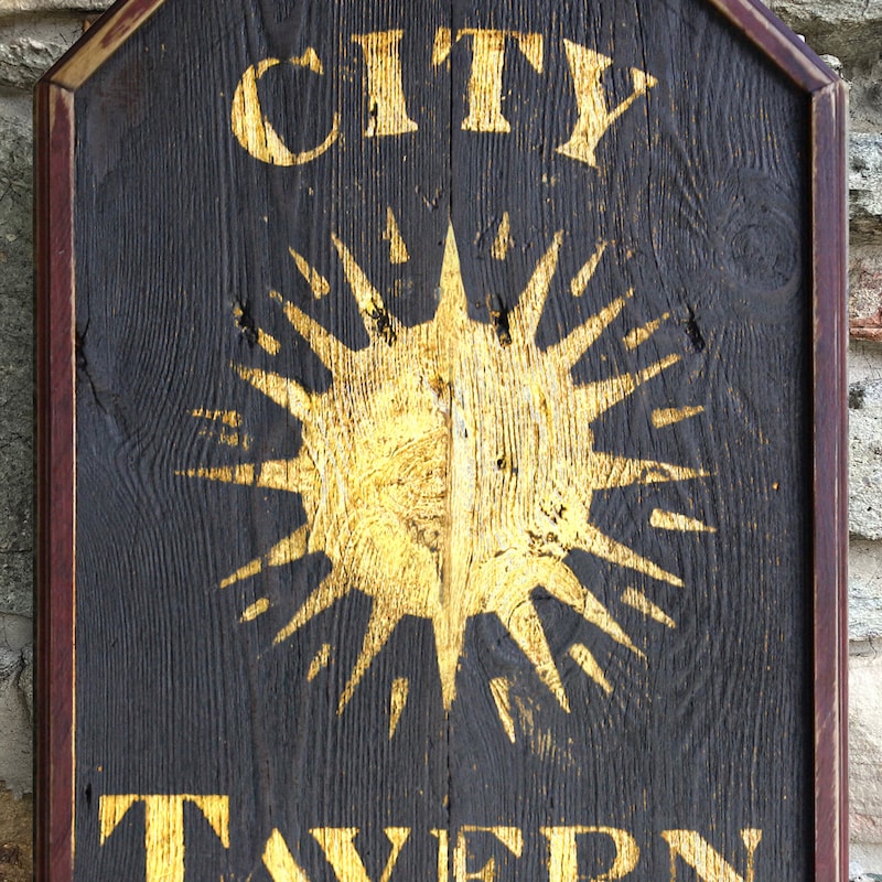 Colonial Tavern Sign - Etsy