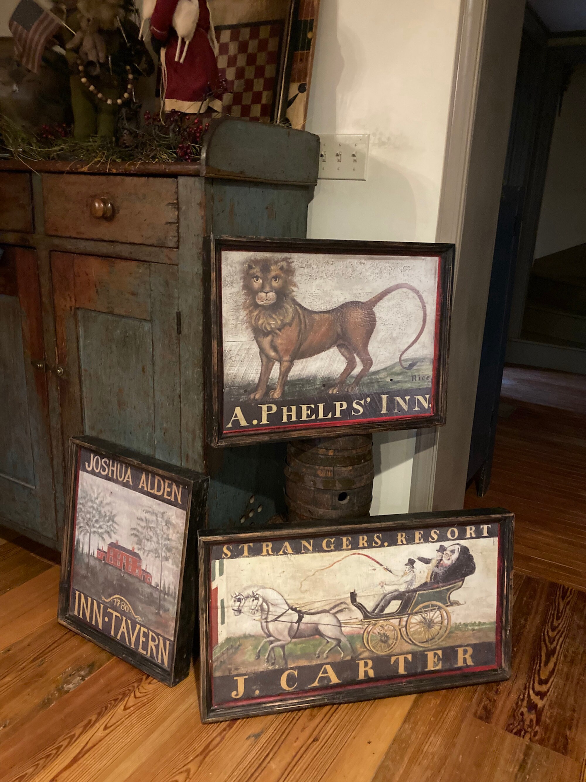 Joshua Alden Inn Tavern Sign - Etsy