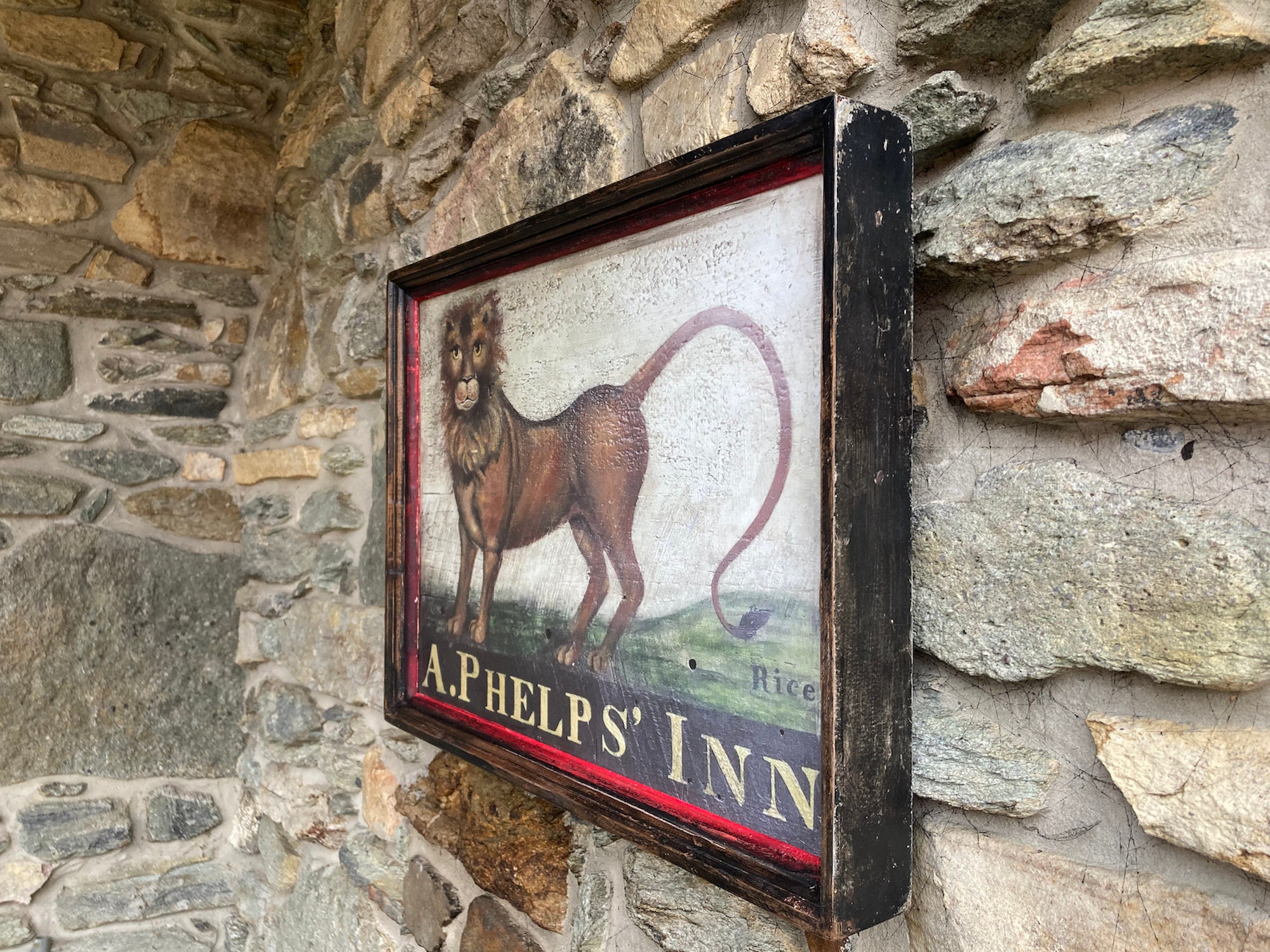 A Phelps Inn Tavern Sign (lion) - Etsy