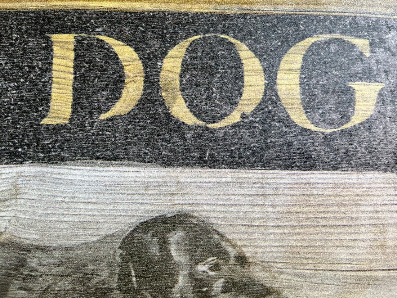 Black Dog Tavern Sign - Etsy