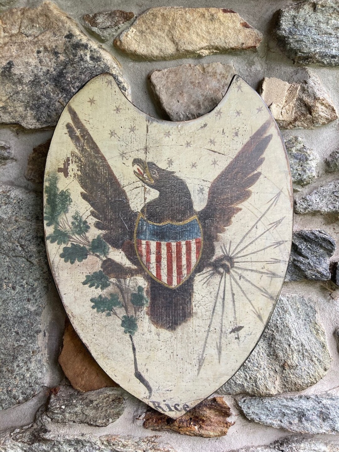Tarbox Tavern Eagle Shield Sign - Etsy