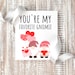 Printable Valentines Day Cards Classroom Greeting Card Postcard Teacher ...