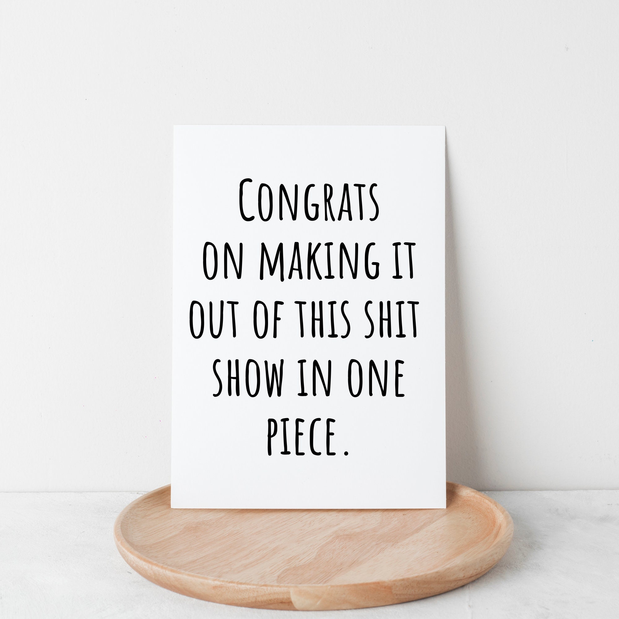 Barbell Clamps Funny Retirement Card - "How Dare You Leave Me Here With ...