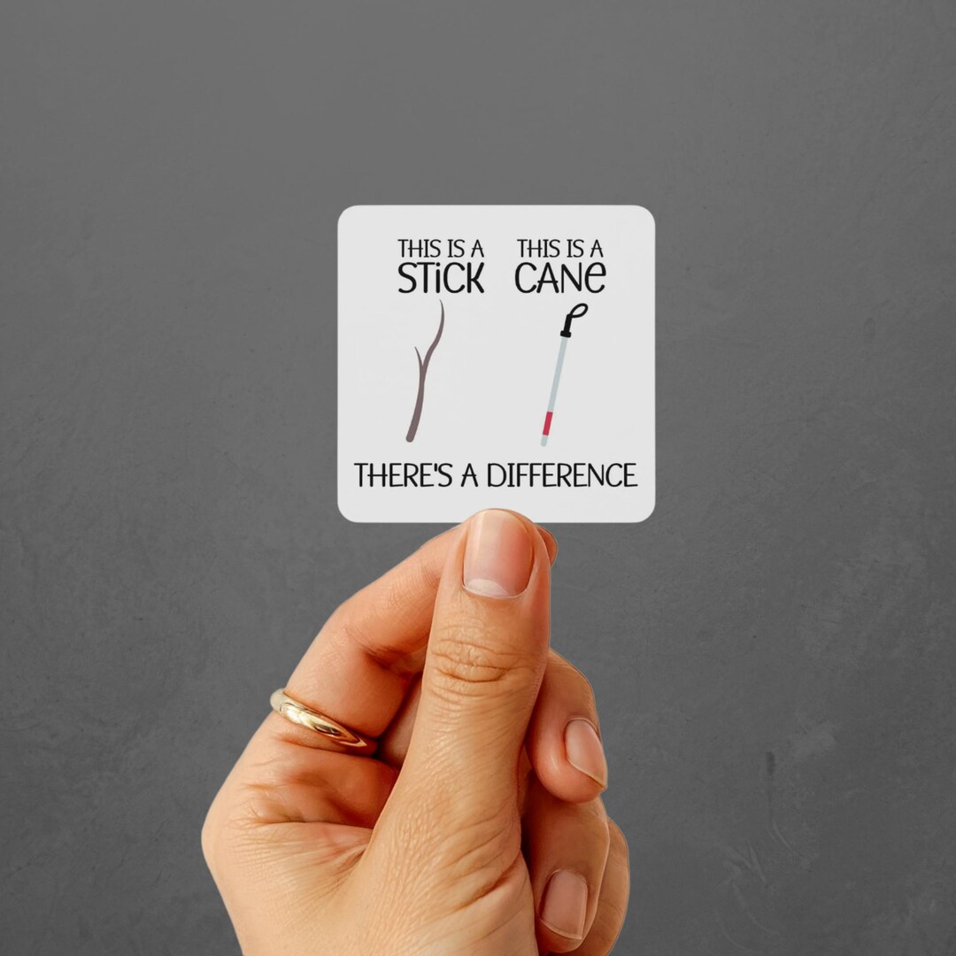 Orientation and Mobility Sticker for COMS Water Bottles Notebooks ...