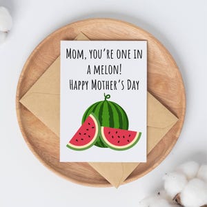 Printable Mothers Day Card for Mom Cute Card From Kids Happy Mother's ...