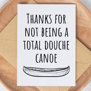 Funny Thank You Card for Friends Boss's Day Card for Boss or Supervisor ...