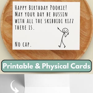 Birthday Card for Teen Slang Funny Card for Teenager Gift Idea for Son ...