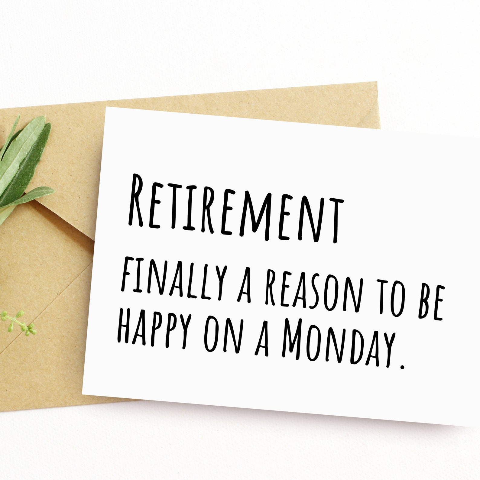 Printable Retirement Card for Him Retirement Card for Coworker ...