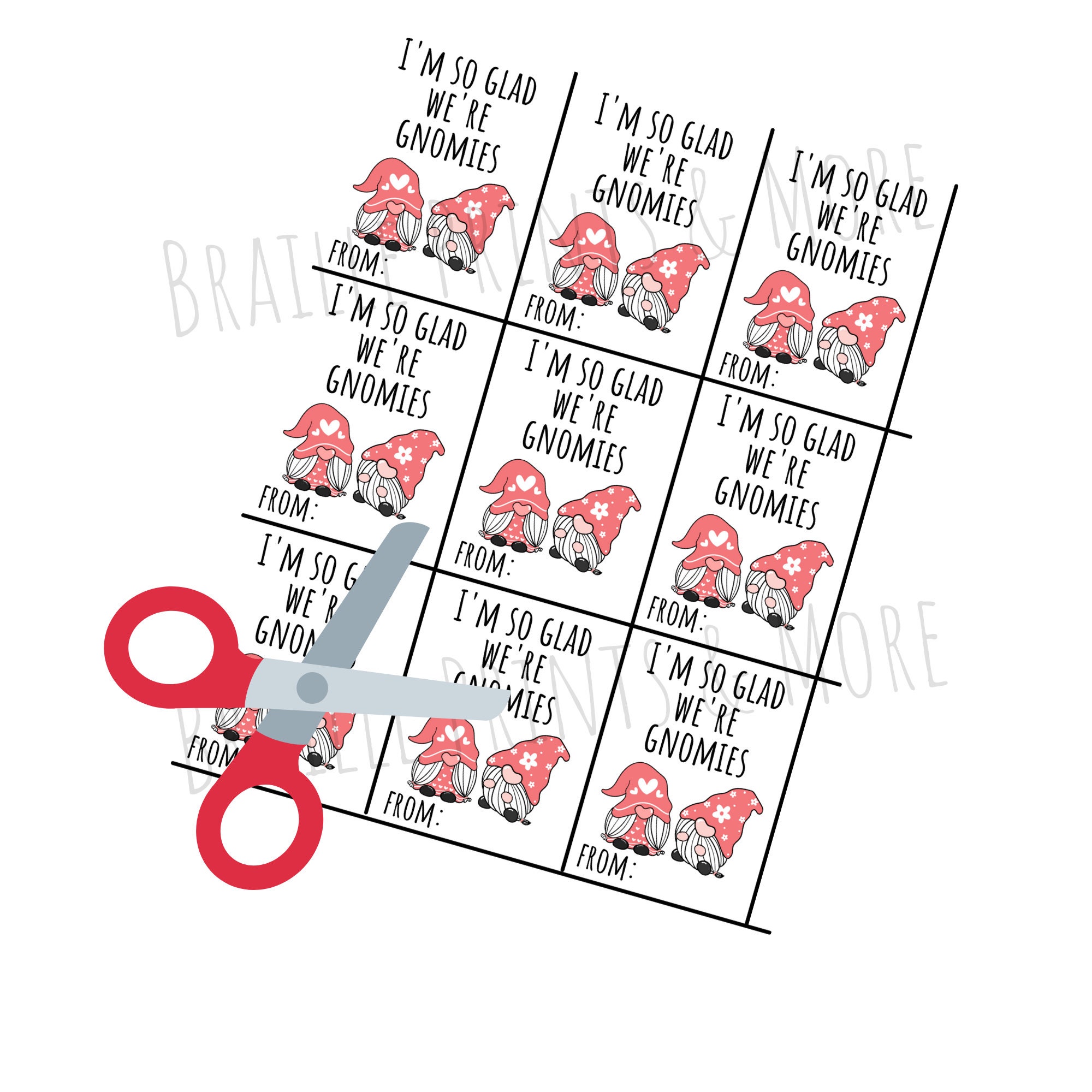 Printable Valentines Day Cards Classroom Greeting Card Postcard Teacher ...