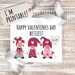 Printable Valentines Day Cards Classroom Greeting Card Postcard Teacher ...