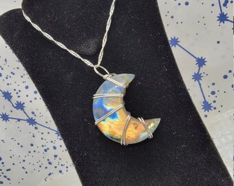 Wire Wrapped Moon | Etsy