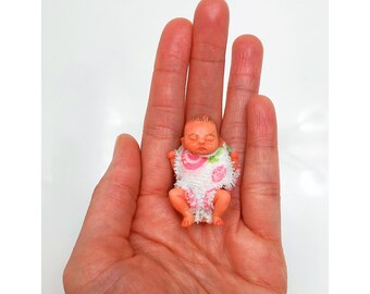 Miniature Ooak Baby Doll - Etsy