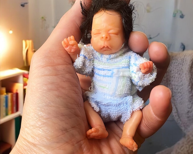 Mini Polymer Clay Baby - Etsy